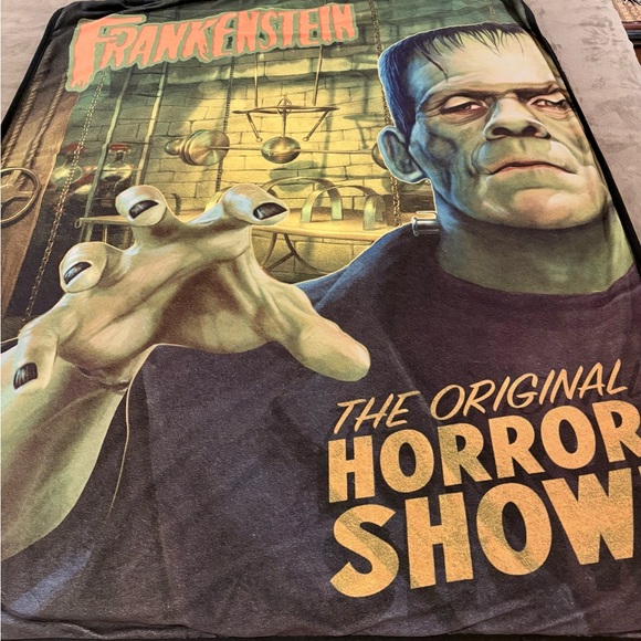 Bedding | Frankenstein Horror Show Blanket | Poshmark